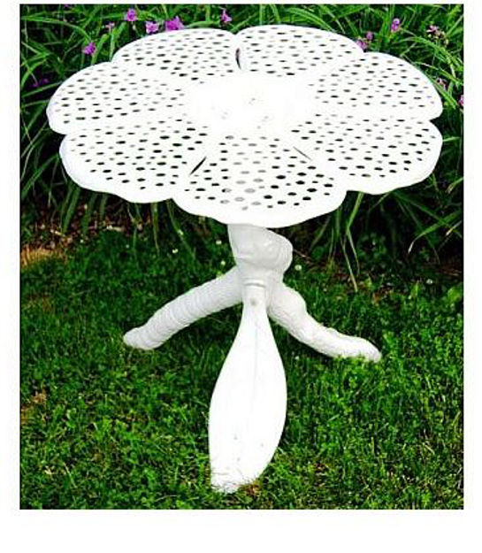 4SeasonGreenhouse. Butterfly Garden Table by Flowerhouse - White
