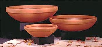 4SeasonGreenhouse. Terracast Low Bowl Planter - 12" High