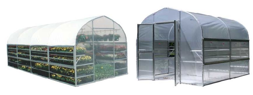 4SeasonGreenhouse. Bench Mart Deluxe 10 x 12 Retail Greenhouse