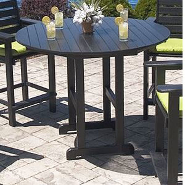 4SeasonGreenhouse. Poly-Wood 48" Round Counter Table