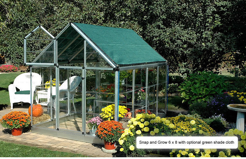 4SeasonGreenhouse. Snap & Grow Greenhouse Kit 6X12